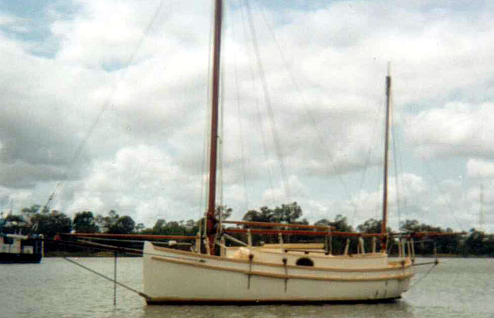 18' & 23' Canoe Yawls - Cruising Sail - Benford Design Group